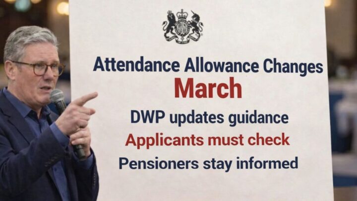 DWP Attendance Allowance Update March 2026: What New Applicants and ...