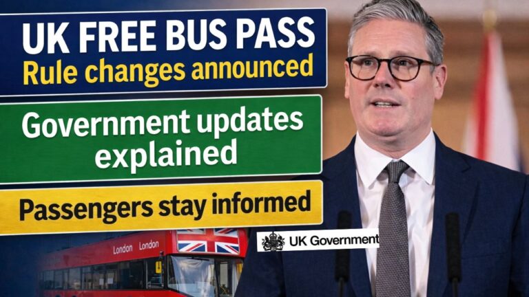 UK Free Bus Pass Rule Changes March 2026: What the Government Update ...